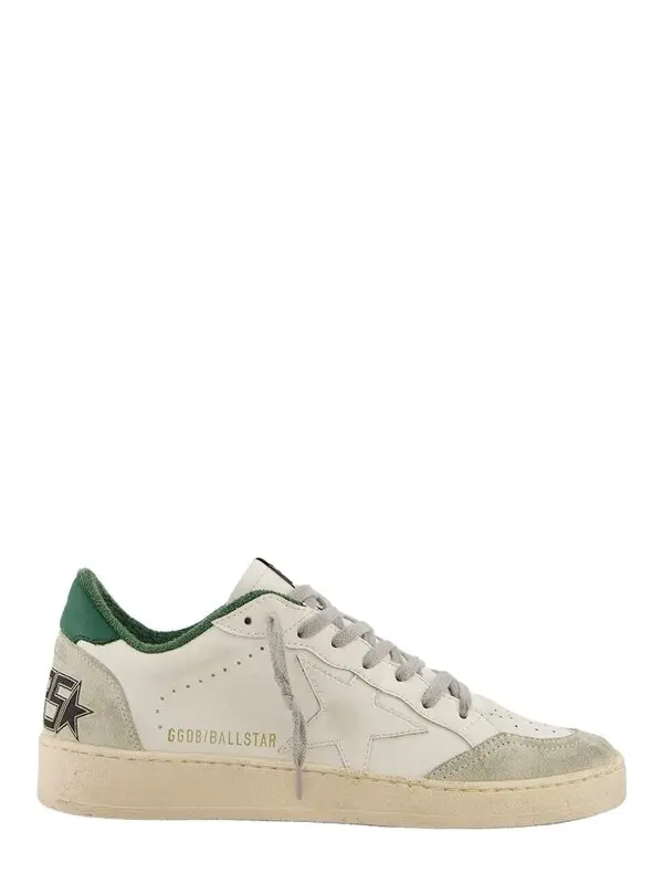 GOLDEN GOOSE Ballstar Sneakers With Matt Heel - Green
