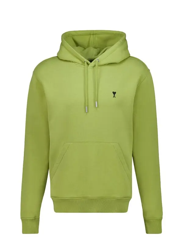 Ami De Coeur Hooded Sweatshirt - Green