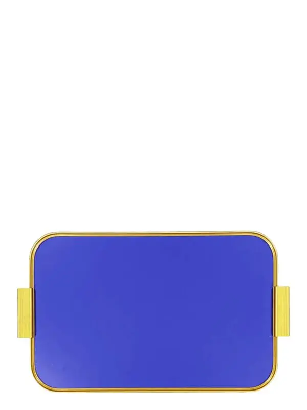 KAYMET Ribbed Tray - Gold