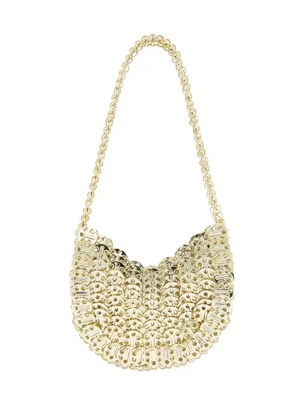 Rabanne 1969 Moon Metal Bag - Gold