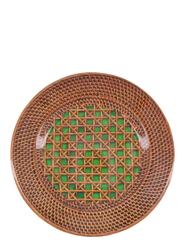 MARIO LUCA GIUSTI Patagonia Dinner Plate By - Orange