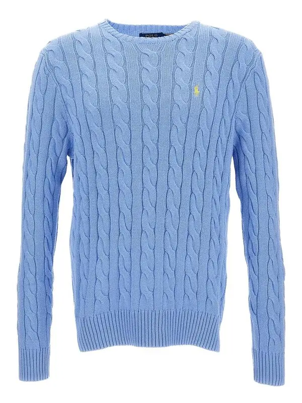 Polo Ralph Lauren Cotton Pullover - Sky Blue