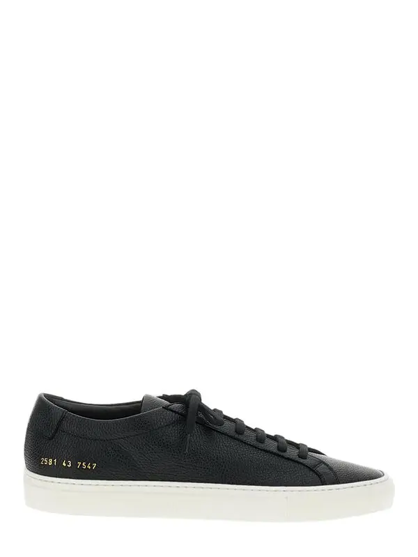COMMON PROJECTS Achilles Low Top Sneakers - Black