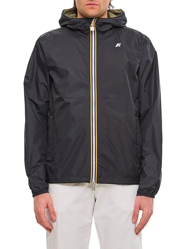K-WAY Double Jacket - Nero