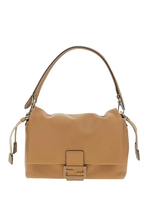Fendi Mamma Baguette Bag - Beige