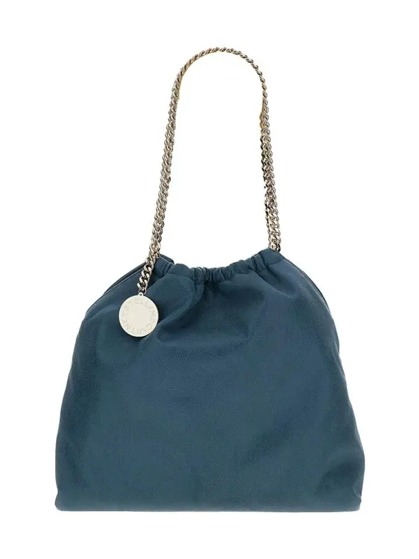 Stella McCartney Falabella Medium Tote With Drawstring - Sky Blue