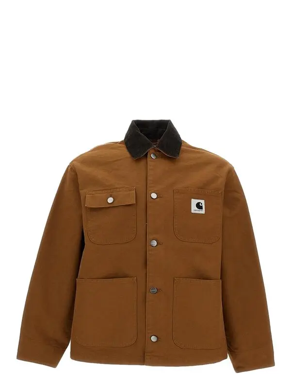 Carhartt Work In Progress Og Michigan Dearborn Canvas Jacket - Brown