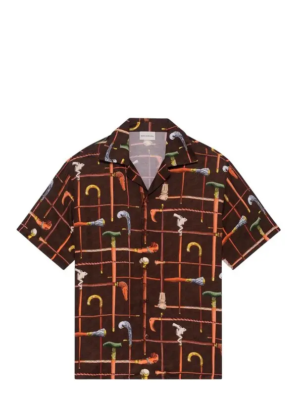 Drole De Monsieur Cannes' Shirt - Brown