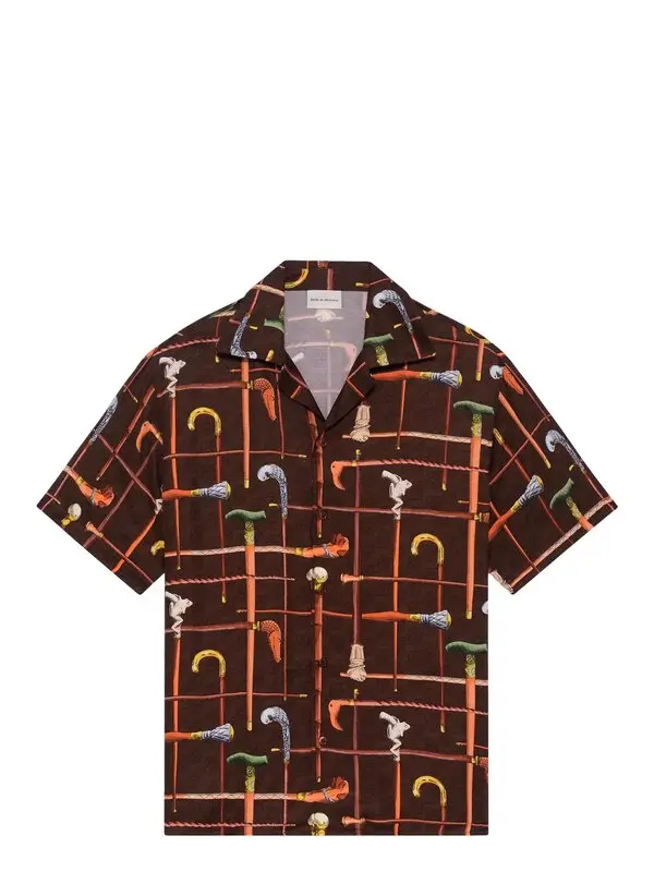 Drole De Monsieur Camicia 'cannes - Marrone