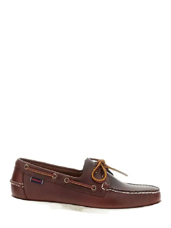 SEBAGO Portland Waxed Leather Boat Shoes - Brown