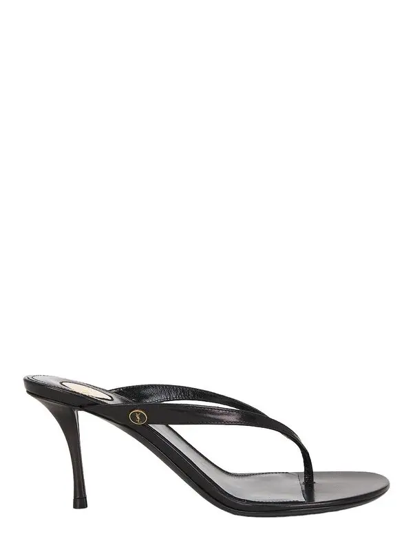 Saint Laurent Sue Sandal - Nero