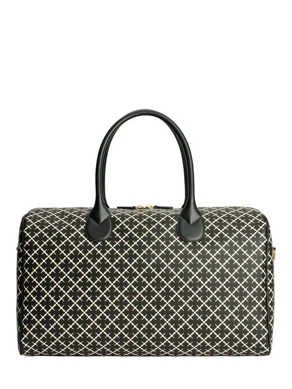 BY MALENE BIRGER Lullu Large Printed Weekend Bag - Black
