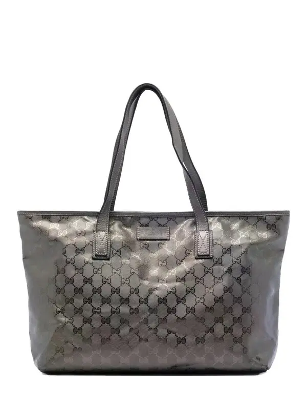 Gucci Gg Imprime Tote Bag - Brown