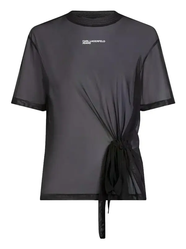 Karl Lagerfeld Logo T-shirt - Black