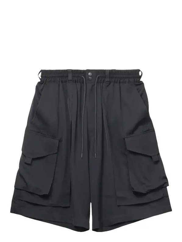 Adidas X Y3 Rayon Twill Shorts - Black