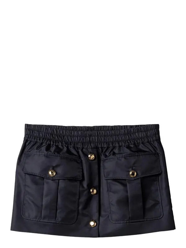 Miu Miu Technical Mini Skirt - Blue