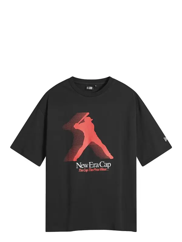 New Era Player Graphic T-shirt - Black