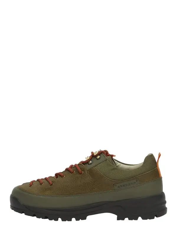 Grenson Sneaker 70 - Khaki/orange