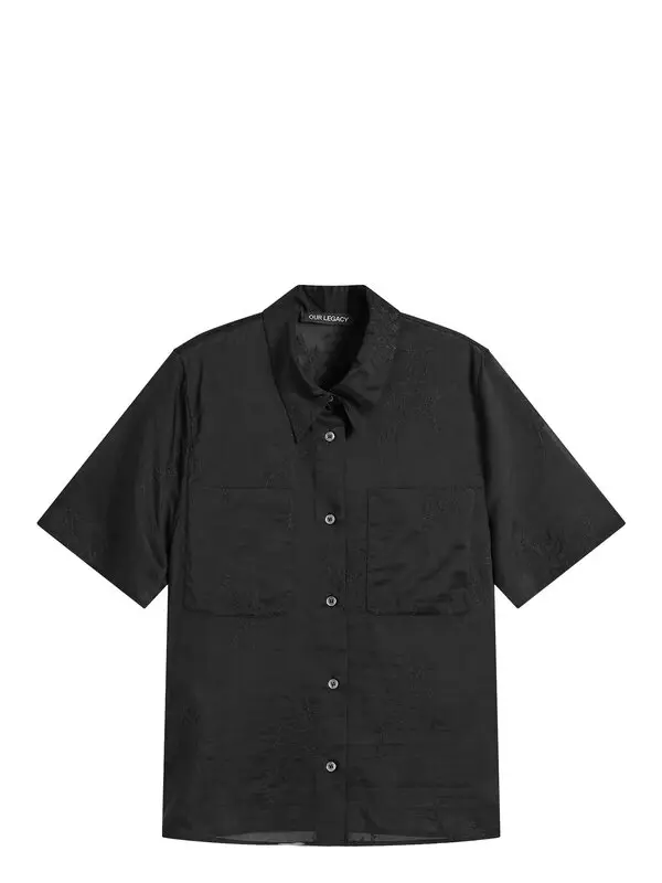 Our Legacy X-ray Shirt - Noir Bloom