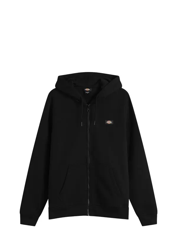 Dickies Oakport Zip Up Hoodie - Black
