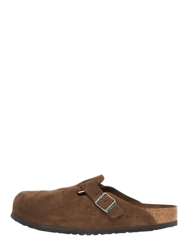 BIRKENSTOCK Boston Sfb Clog - Carafe Suede
