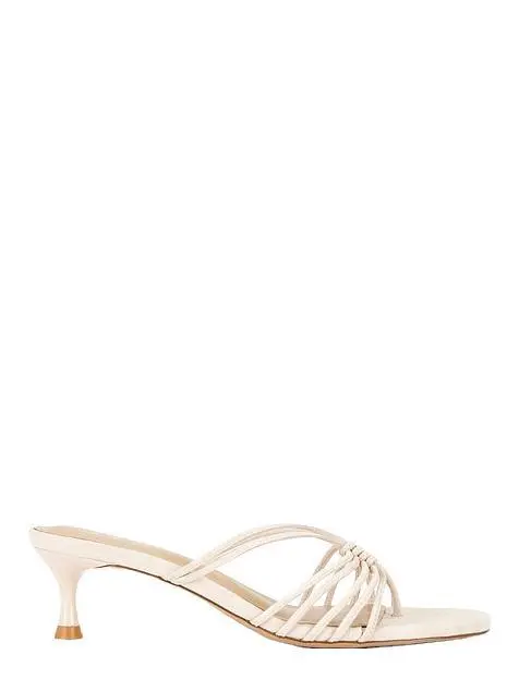 Lpa Chiara Sandal In Suede - Nude