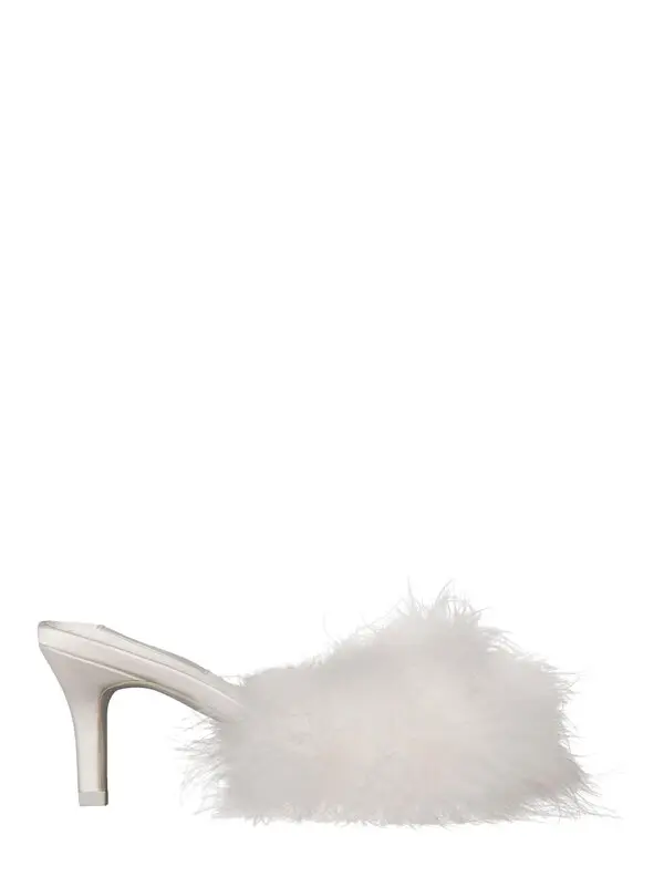 SKIMS Feather Kitten Heel - Ivory