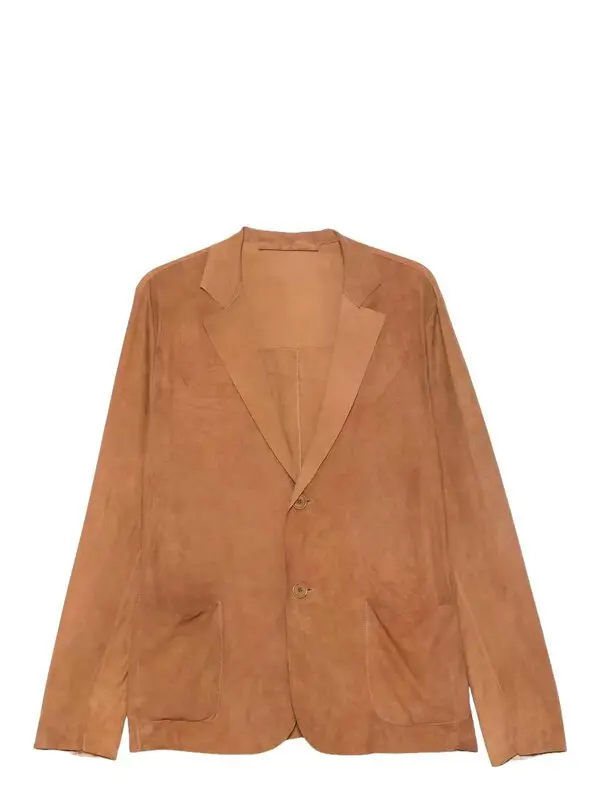 SALVATORE SANTORO Button-fastening Jacket - Brown