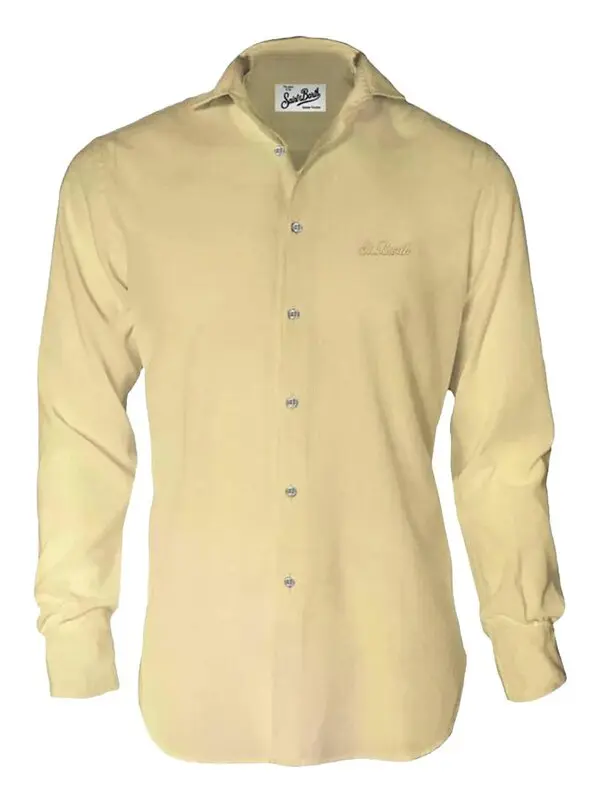MC2 SAINT BARTH Buttoned Shirt - Yellow