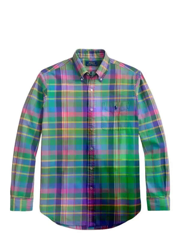 Polo Ralph Lauren Plaid-pattern Shirt - Green