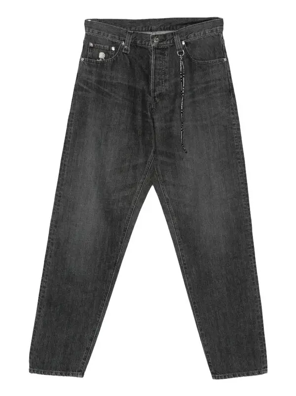 MASTERMIND WORLD Patched Jeans - Grey