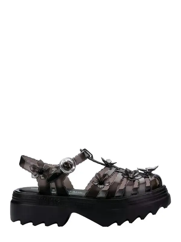 Melissa X Susan Fang Possession Platform Sandals - Black