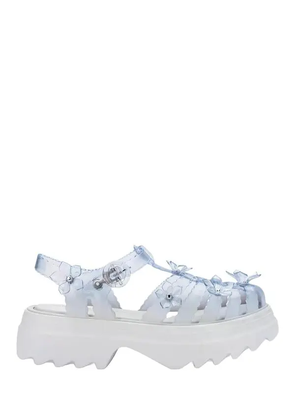 Melissa X Susan Fang Possession Platform Sandals - White