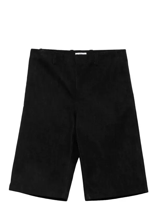 RIER Utility Gabardine Shorts - Black
