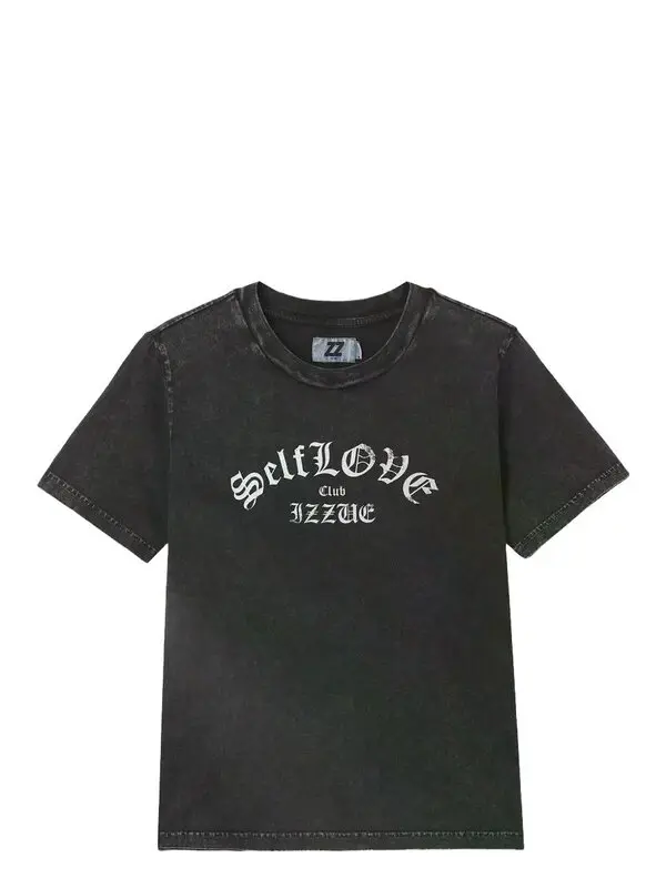 Izzue Printed T-shirt - Black
