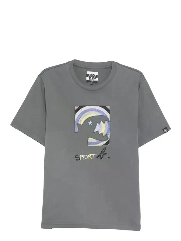 AGNES B. Box Dino T-shirt - Grey