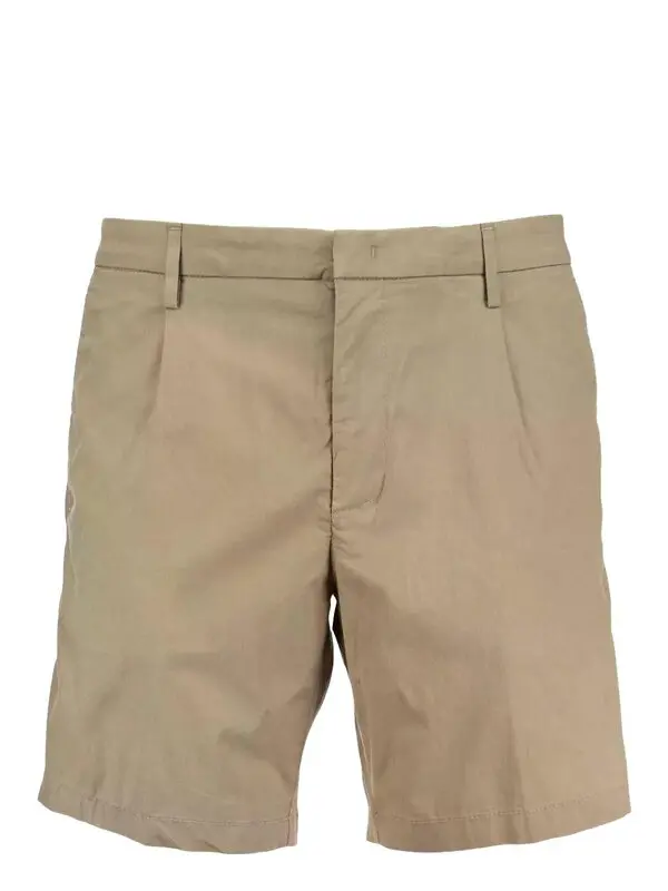 DONDUP Fergus Belt-loops Shorts - Neutrals