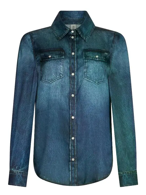 Liu Jo Snap-button Shirt - Blue