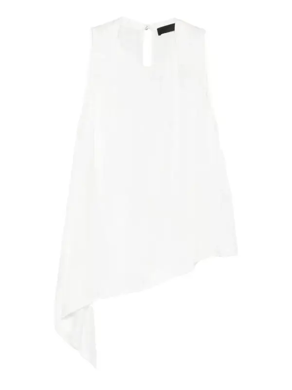 Liu Jo Asymmetric Hem Top - White