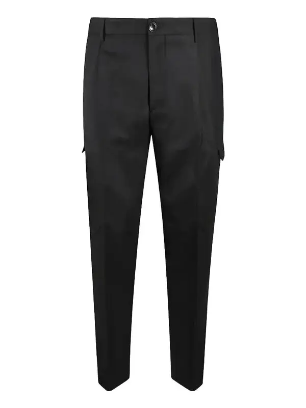 Tagliatore Cargo Trousers - Black