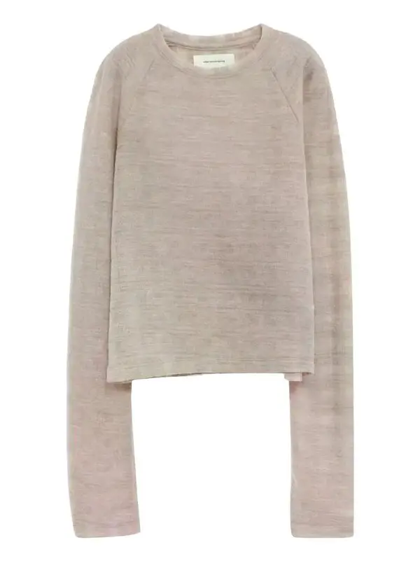 MFPEN Long-sleeved Gauze Top - Neutrals