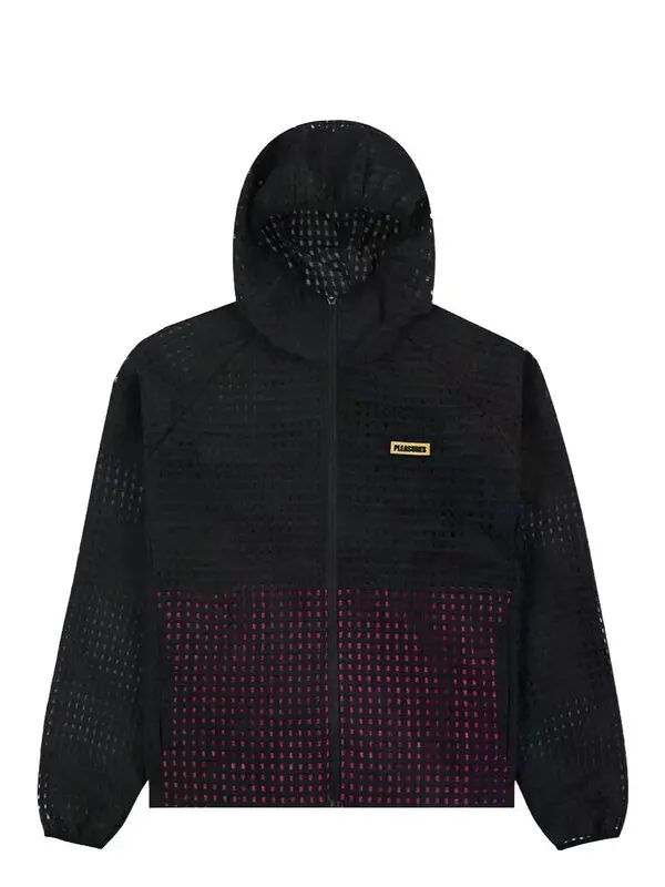 PLEASURES System Hooded Jacket - Black