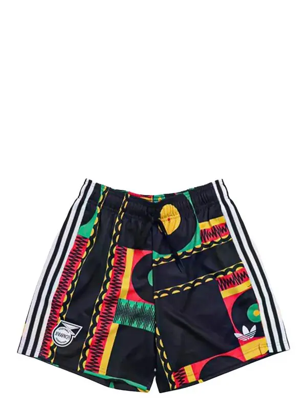 Adidas Jamaica Ff X Bob Marley Sound Heritage Shorts - Black