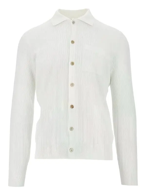 Brunello Cucinelli Button-front Cotton Cardigan - White