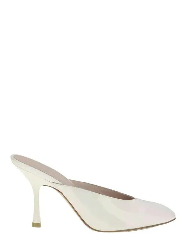 STUART WEITZMAN Madison Mules - White