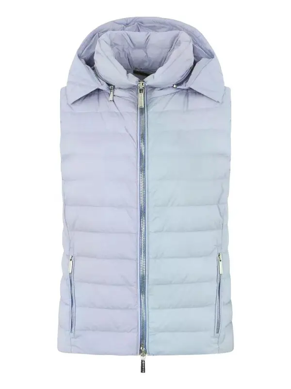 MOORER Padded Gilet - Purple