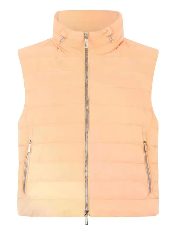 MOORER Quilted Gillet - Orange