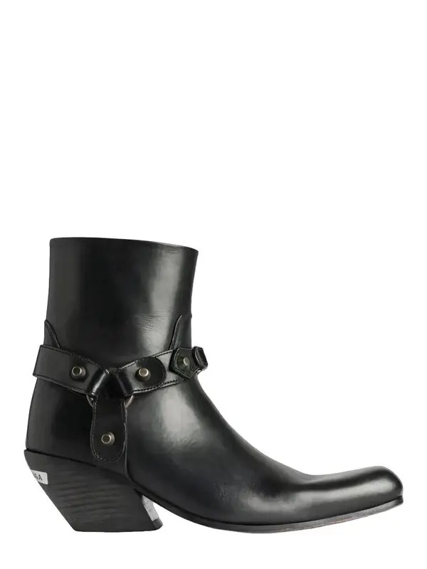 Balenciaga Harness Detail Boots - Black
