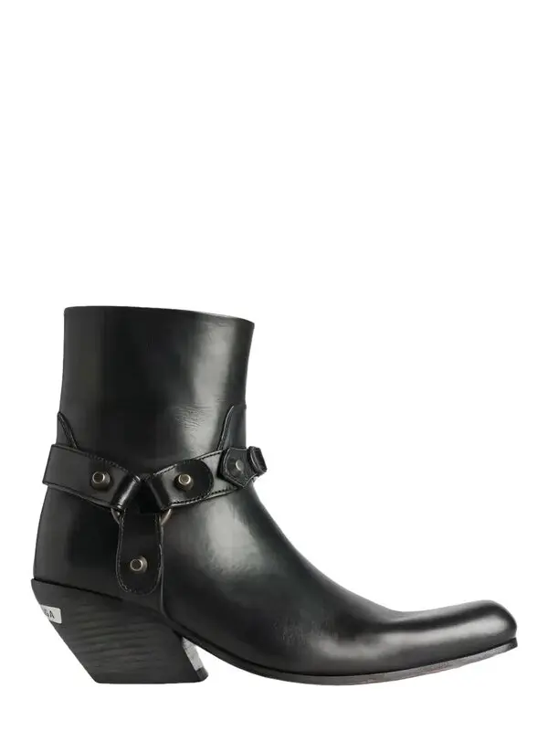 Balenciaga Harness Detail Boots - Black