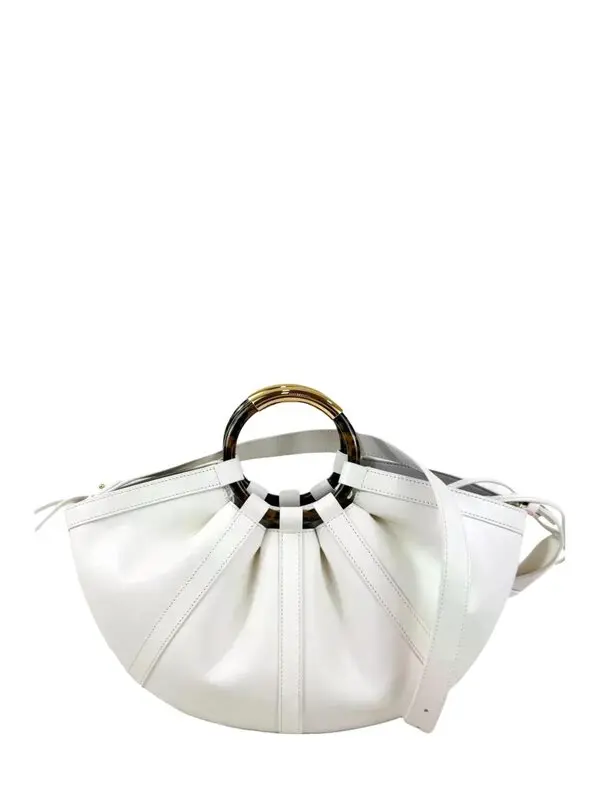COCCINELLE Leather Tote Bag - White